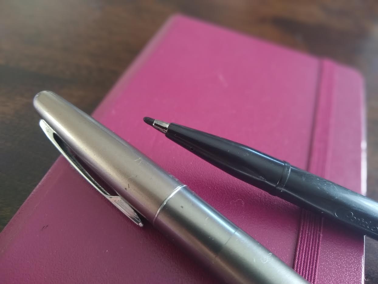 High Contrast Pens: Pilot VS Pentel – Riding Blind